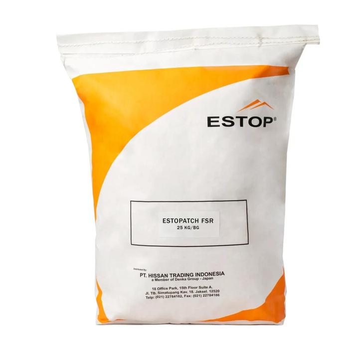Jual ESTOP | Estopatch FSR | Polymer Modified Structural and Floor Slab Repair Mortar | ( 25 KG ...