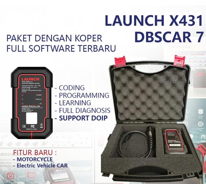 Jual SCANNER Mobil Berkemampuan Terlengkap LAUNCH X431 DBSCAR 7 ...
