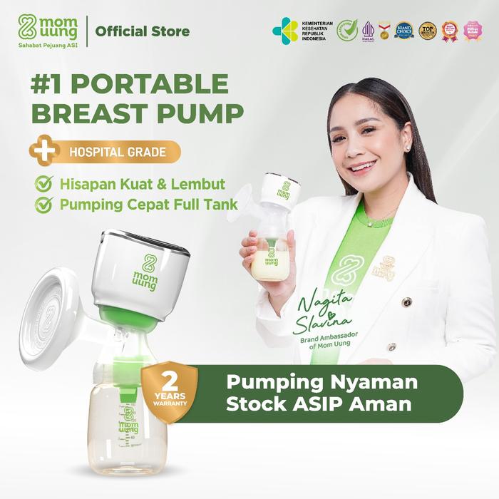 Promo Mom Uung New Mom Starter Pack - Pompa ASI Portable & Asi Booster ...