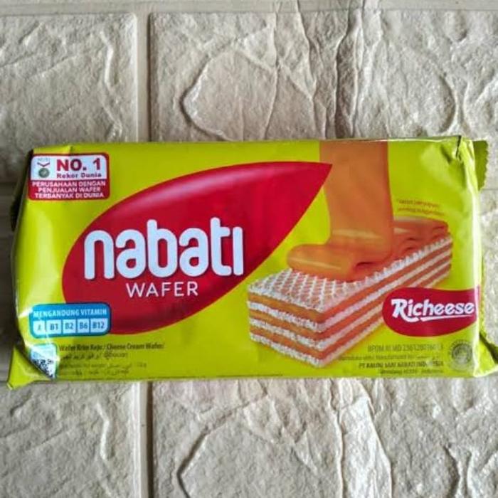 Jual Cod / Wafer nabati 122 gram 1 dus 24 pcs / Wafer nabati richeese ...