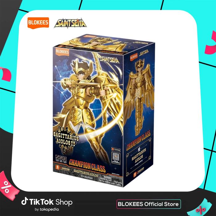 Promo Blokees Saint Seiya Champion Class 06 Taurus Aldebaran model kits ...