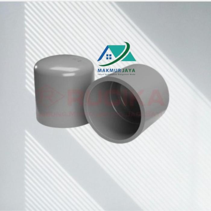 Jual Cap / Dop / Penutup Pipa PVC Rucika D Berbagai Ukuran - 2" Inch ...