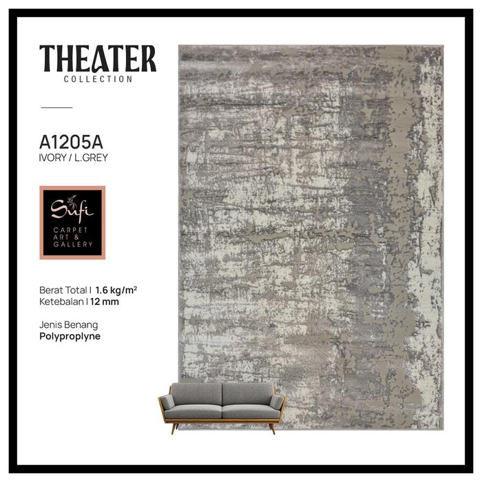 Promo Karpet Lantai Jumbo Minimalis Abstrak Modern Theater 300x400 Cm ...