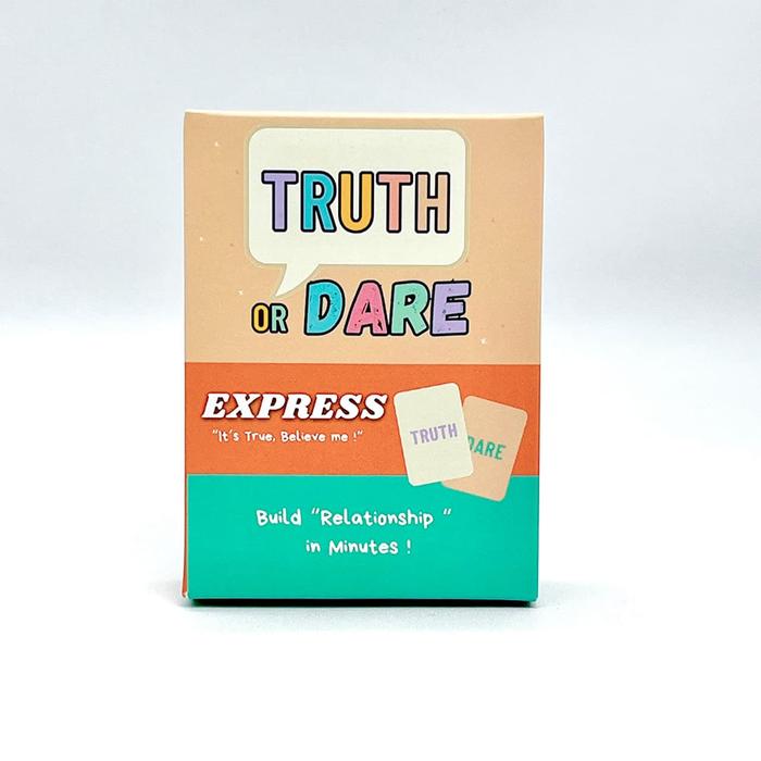 Jual Kartu Permainan Truth or Dare Express - Berani atau Jujur - Bangun Relasi- Kartu Pertanyaan ...