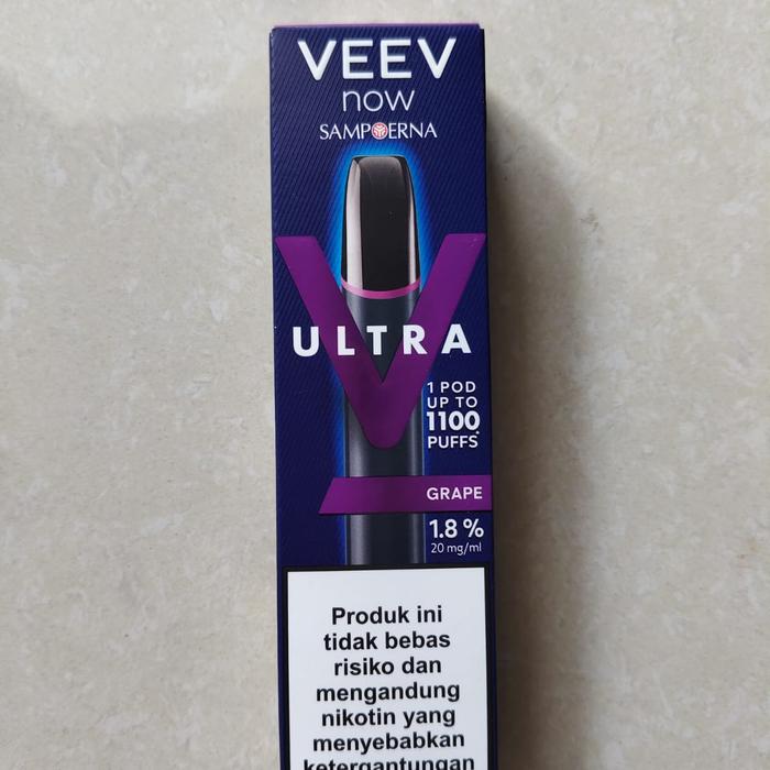 Jual VEEV NOW ULTRA MURAHHH!! - 6 Varian Rasa: Blue Berry, Grape, Mango ...