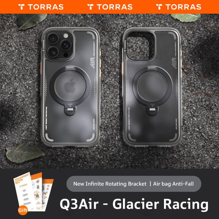 Promo TORRAS Casing 360° Ostand Q3 Air untuk iPhone 17 Pro Max Magsafe ...