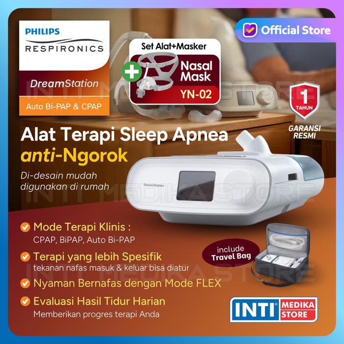Promo PHILIPS - DreamStation AUTO CPAP BiPAP Sleep Apnea 2in1 with ...