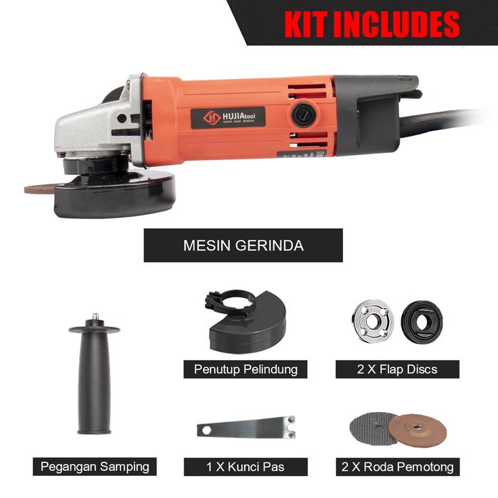 Promo JLD Mesin Gerinda 9954C / Angle Grinder - Mesin Potong Grinda ...