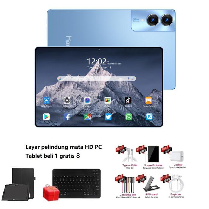 Promo Bisa COD Tab S13 Tablet PC Baru Android murah 11.6inch 16GB+1TB ...