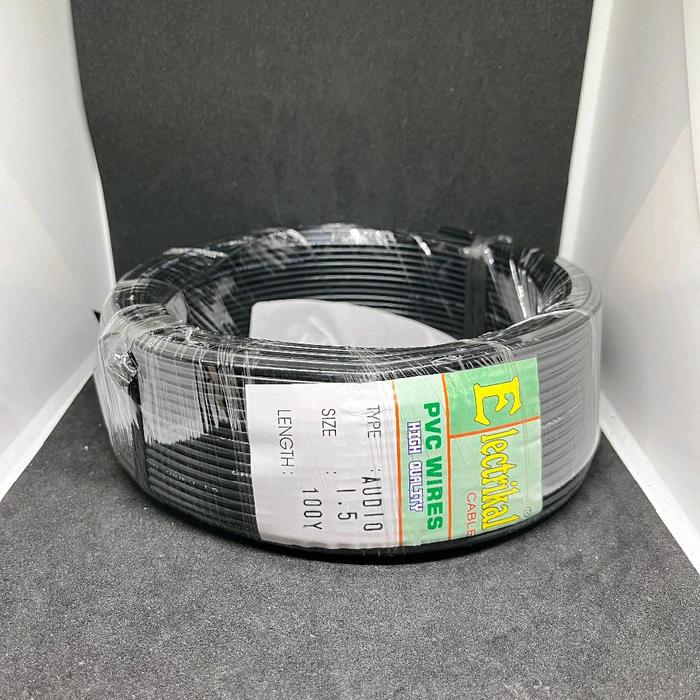 Jual Kabel NYA ELECTRIKAL Audio Listrik Kawat Tunggal 1,5 1 Roll 100 ...