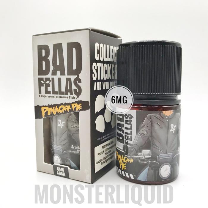 Jual BAD FELLAS V4 PINACARA PIE BY VAPERSSENSI X INVERSE CLUB 3MG 6MG ...