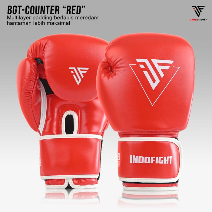 Jual Sarung Tinju Boxing Indofight Gloves Muaythai Sarung Tangan Muay ...