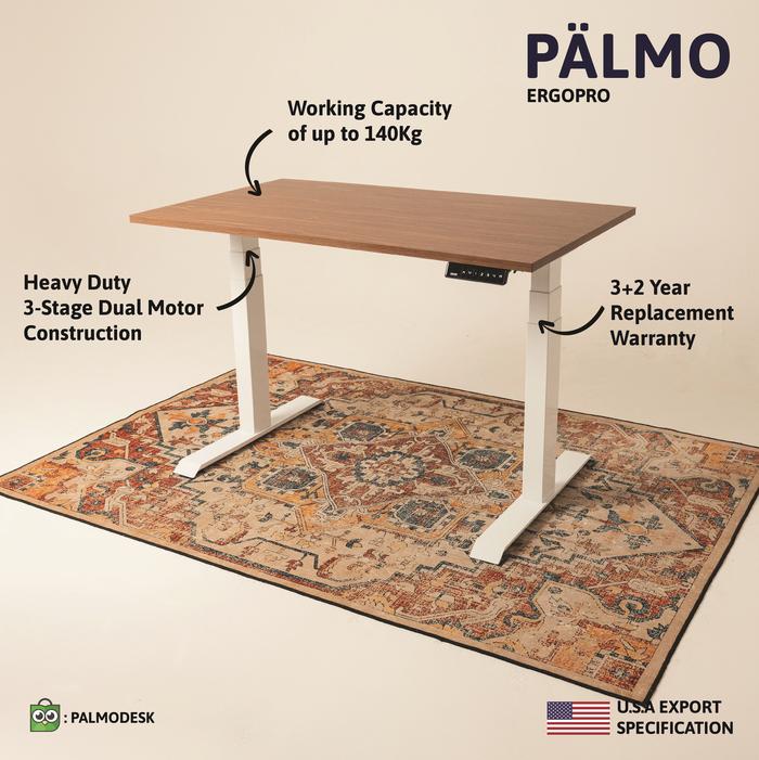 Promo PALMO ERGOPro Dual Motor Standing Desk / Adjustable Electric Desk ...