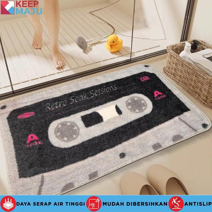 Jual KEEP MAJU Keset Lantai Kamar Mandi Karpet Penyerap Keset Anti ...