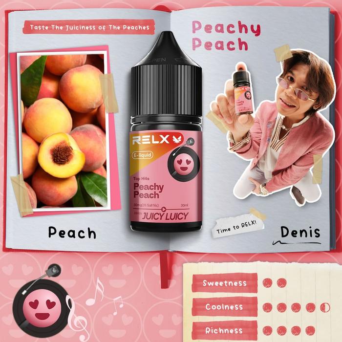 Jual RELX SERIES 30ml 30mg LIQUID SALTNIC - PeachyPeach - Jakarta Barat ...