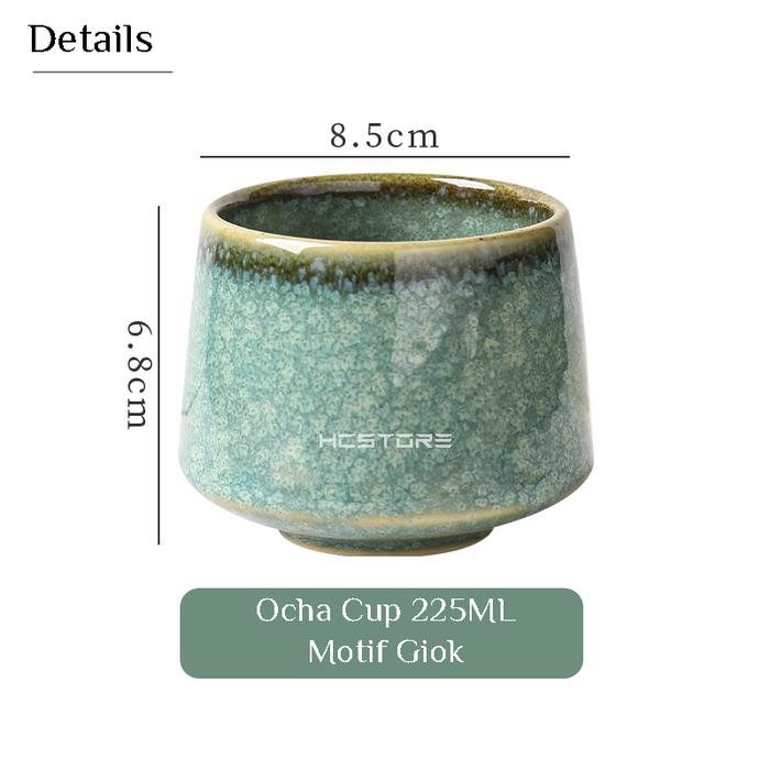 Promo HCSTORE GELAS OCHA KERAMIK JEPANG KOREA COCOK BUAT CAFFE DAN ...