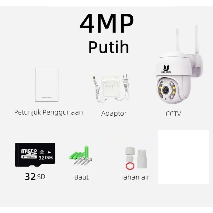 Jual UPUPIN 【Free 32G SD】4MP Full HD CCTV Wifi Outdoor Waterproof ...