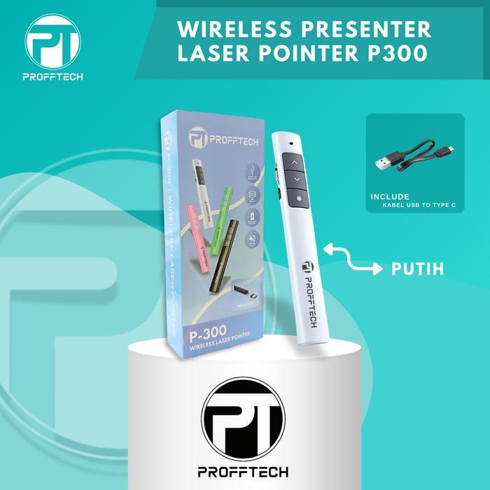 Jual Profftech Laser Pointer Presenter Wireless P-300 - Red Light Laser ...