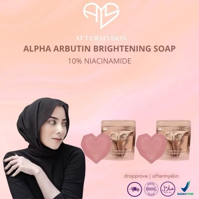 Jual Terlaris AFTER MY SKIN | ALPHA ARBUTIN BRIGHTENING SOAP ...