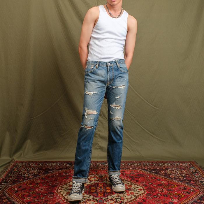 Promo Bespoke Project - Celana Jeans Griffin Tappered fit - 32 - Kota ...