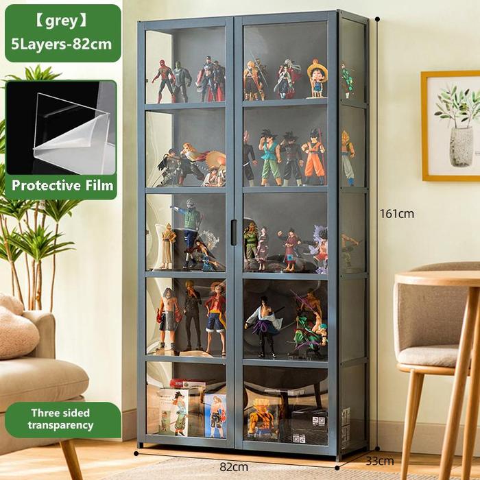 Promo LOVE Lemari pajangan buatan tangan kaca imitasi transparan lemari ...