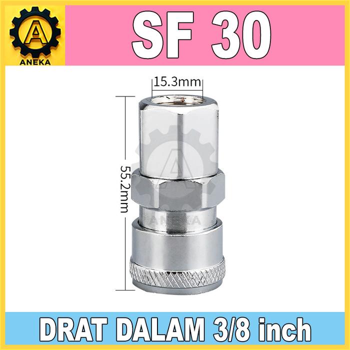 Jual Quick Coupler SP30 PP30 SH30 PH30 SM30 PM30 SF30 PF30 Kopler ...