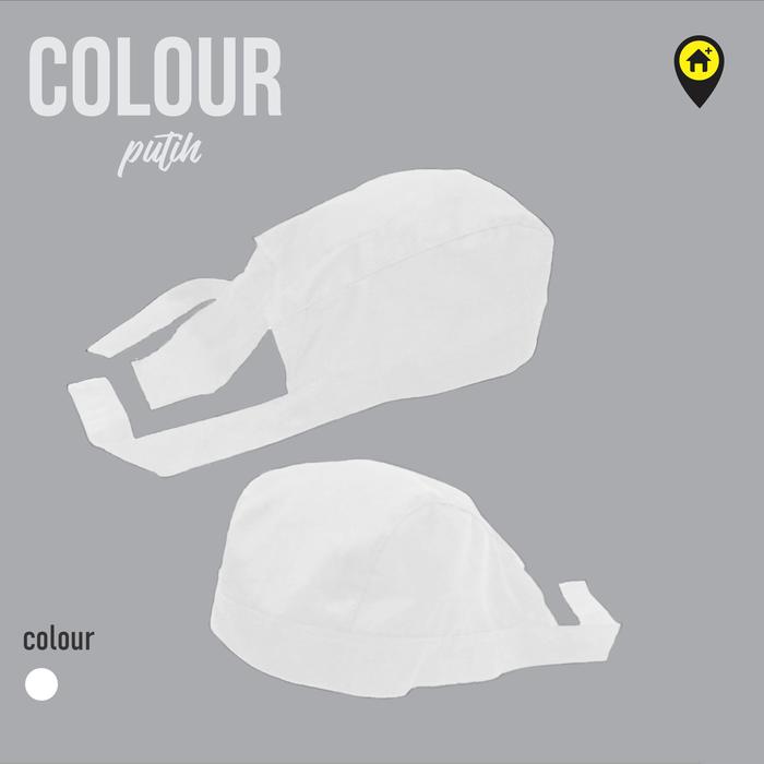 Jual Topi chef jepang chef hat hairnet koki memasak dewasa - Putih ...