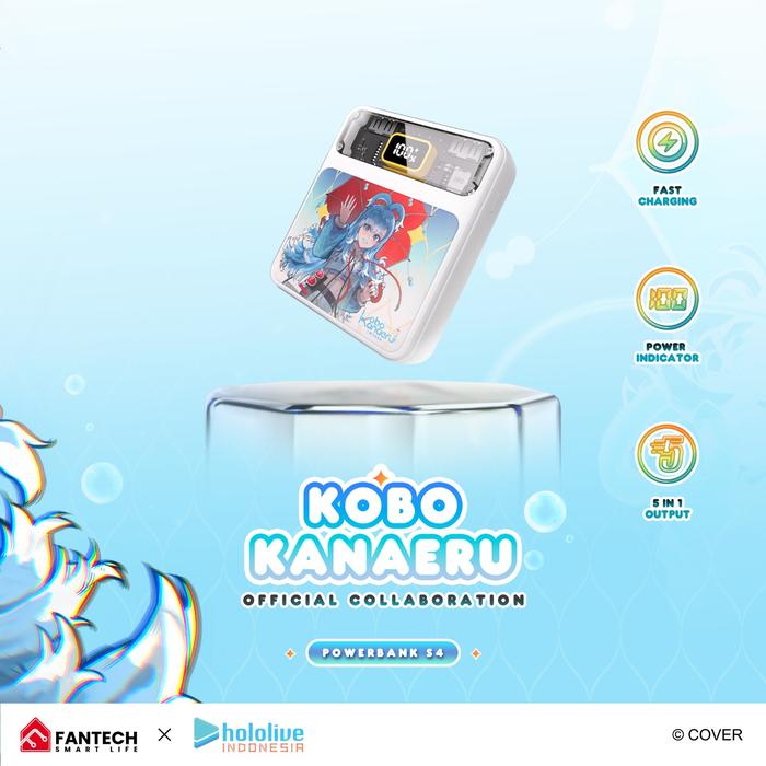 Jual FANTECH x HOLOLIVE COLLABORATION Kobo Kanaeru & Vestia Zeta Limited Edition Powerbank S4 ...