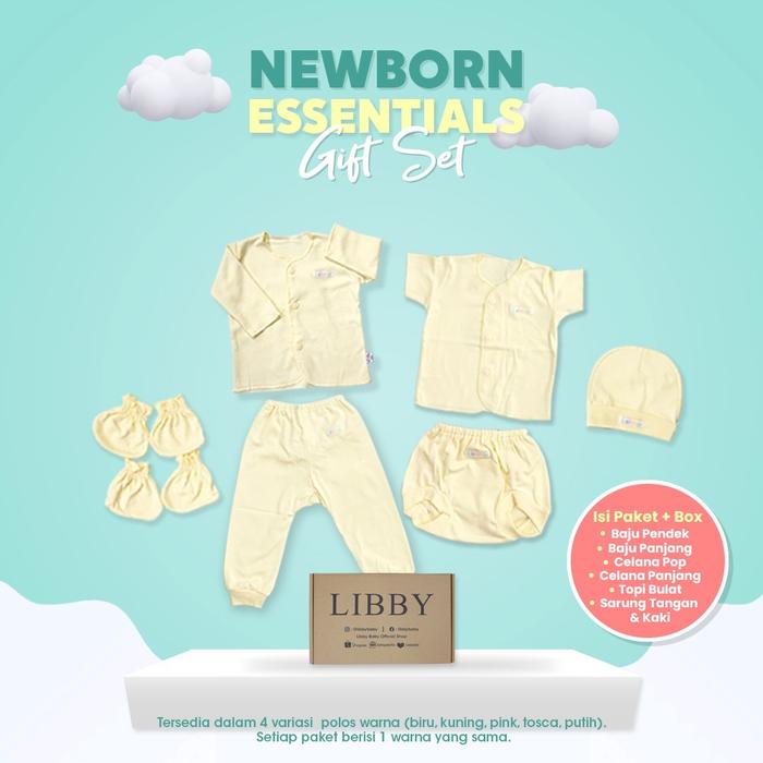 Promo LIBBY Baby Gift Set-Paket Lahiran Bayi-Paket Newborn-Paket Brojol ...