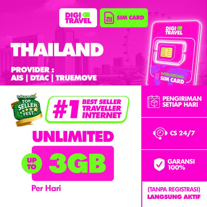 Promo Sim Card Thailand Unlimited | Simcard Thailand Unlimited AIS DTAC | Sim Card Simcard ...