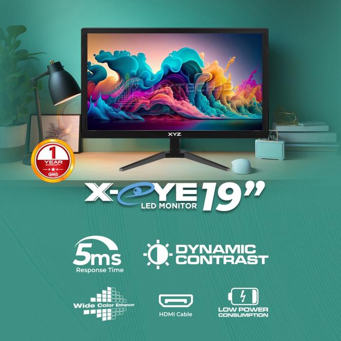 Promo Monitor LED 19"/20/22" inch Full HD SPC SM19/LG/XYZ/Enlight ...