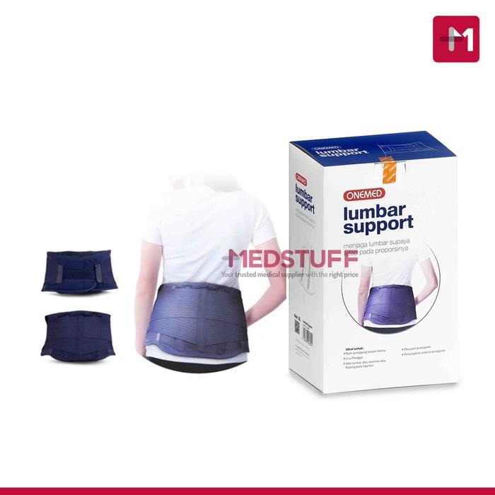 Jual Lumbar Support Onemed Brace Tulang Belakang Korset Nyeri Pinggang ...