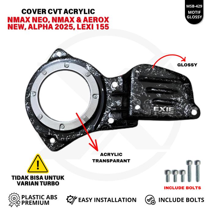 Promo Cover CVT Akrilik Nmax NEO, Nmax & Aerox New, Alpha 2025, Lexi ...