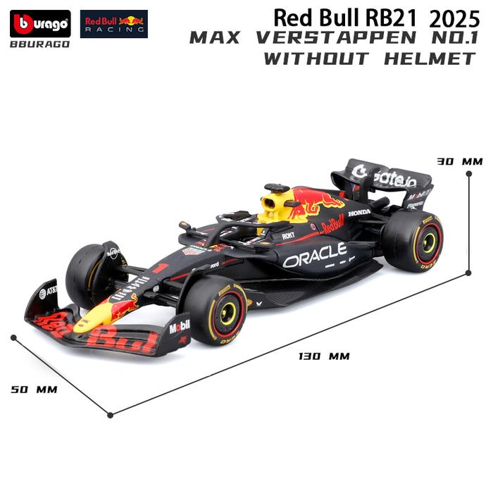 Jual Bburago 1: 43 2025 F1 Red bull Japan GP RB21 Ferrari SF25 Mercedes ...