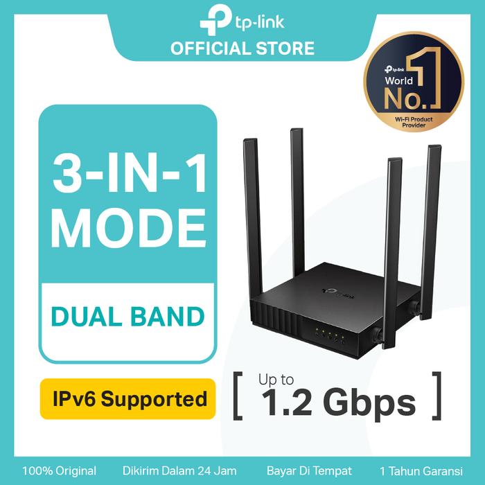 Promo TP-Link Archer C54 | KOL | AC1200 Wi-Fi Router | Dual Band ...