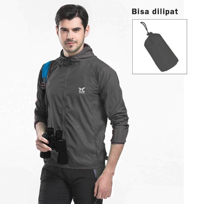 Promo Elfs Active - Jaket Training Olahraga Waterresistant Lipat Pria ...