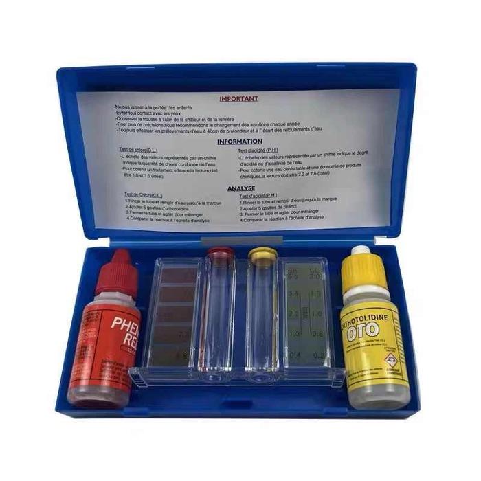Jual 2 In 1 Tes Kit Kolam Renang Testkit Air Ph Dan Chlorin Swimming ...