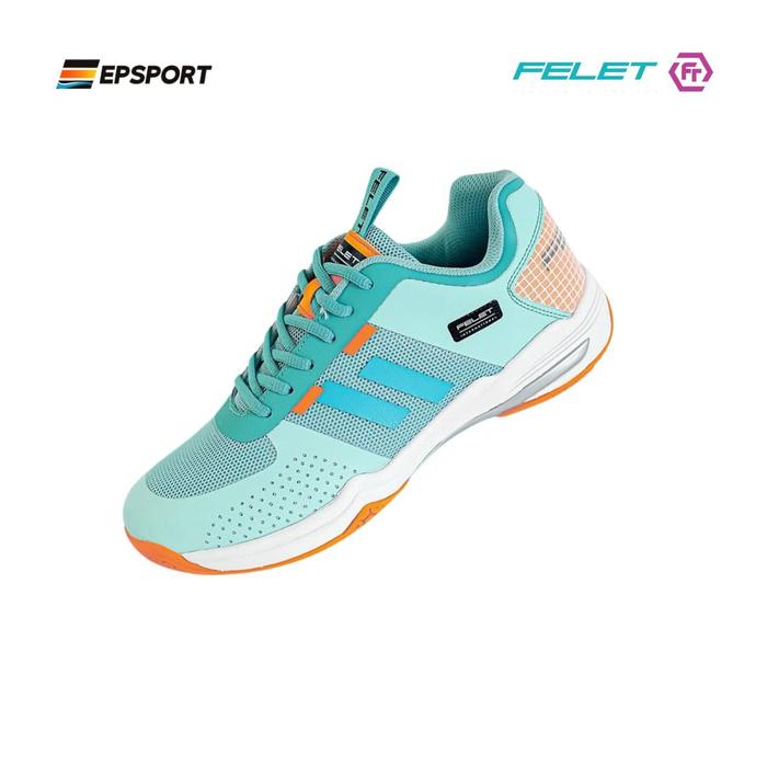 Jual Sepatu Badminton FELET EEZY FIT (wide foot support) - TIFFANY, 42 ...
