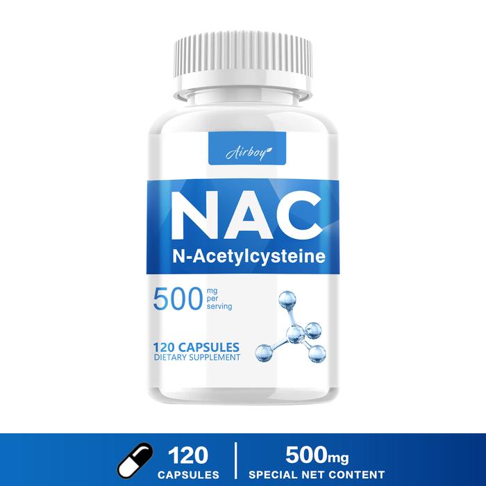 Jual NAC N-Acetyl Cysteine 500MG, Kesehatan Pernapasan dan Dukungan ...