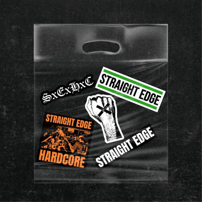 Promo Sticker Straight Edge Hardcore Band Vinyl Waterproof - Kota ...