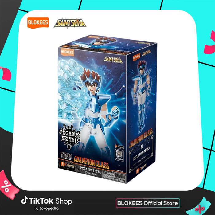 Promo Blokees Saint Seiya Champion Class 06 Taurus Aldebaran model kits ...