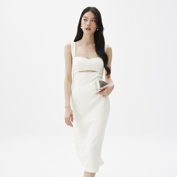 Promo Love, Bonito - Dress Wanita - BraFree by LB Nicole Cut Out Midi ...