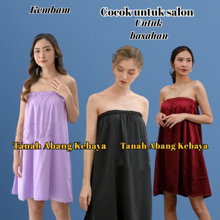 Jual kemben spa facial lulur ratus salon kain basahan (PENDEK Satin ...