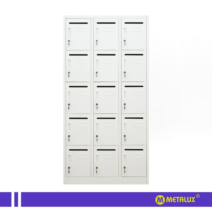 Promo METALUX KAMA XV- Loker Besi 15 Pintu | Metal Locker MailBox 15 ...