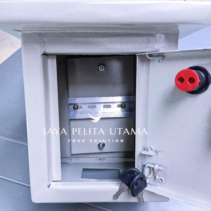 Jual box panel outdoor 17x20x12 plus pilot lamp / rel mcb - box+pilot ...