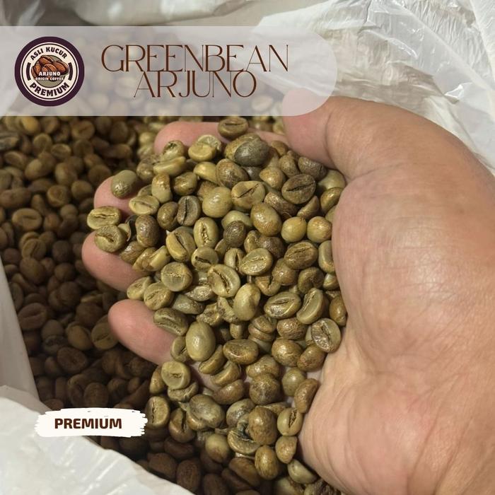 Promo Biji Kopi Robusta Green Bean Petik Merah Kopi Asli Dari Lereng ...