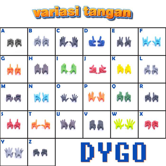 Jual Aksesoris / koleksi berbagai jenis model tangan Titan Dummy 13 ...