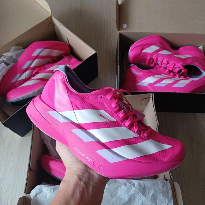 Jual Adidas Adizero Adios Pro 4 Shock Pink Zero Metallic Aurora Plum ...