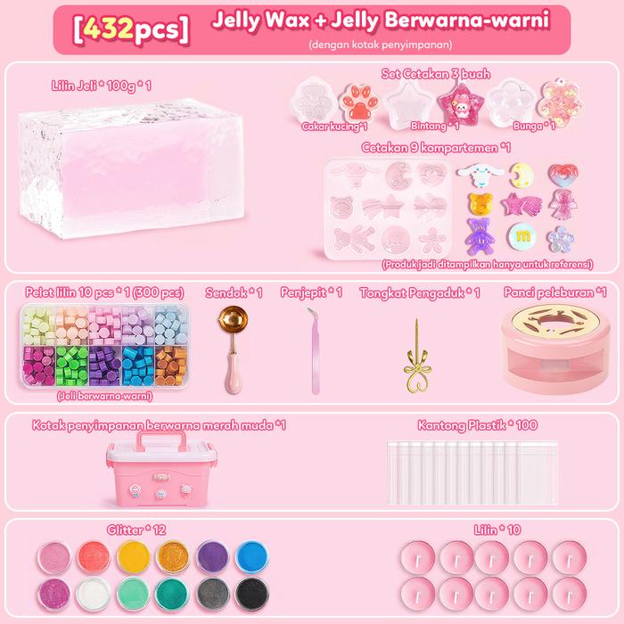 Promo [New Packaging] Mainan DIY Gantungan Kunci Akrilik Set Guka ...