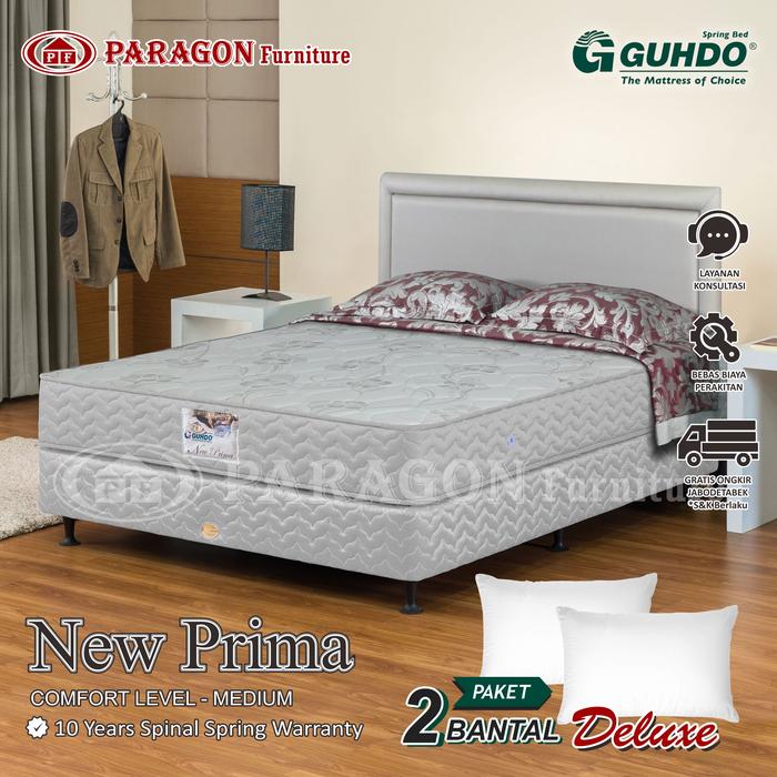 Jual Guhdo Springbed New Prima 90 100 120 140 160 180 200x200 T25 Prospine Style kasur Spring ...